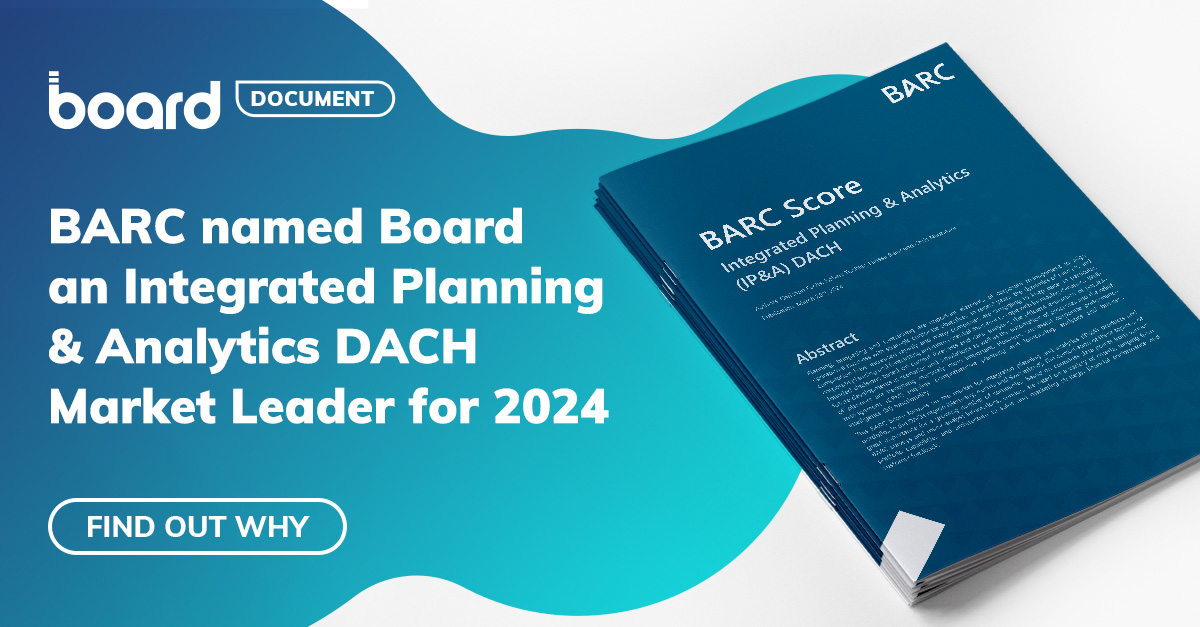 DACH BARC Score Integrated Planning & Analytics 2021 DACH BARC Score Integrated Planning & Analytics 2021