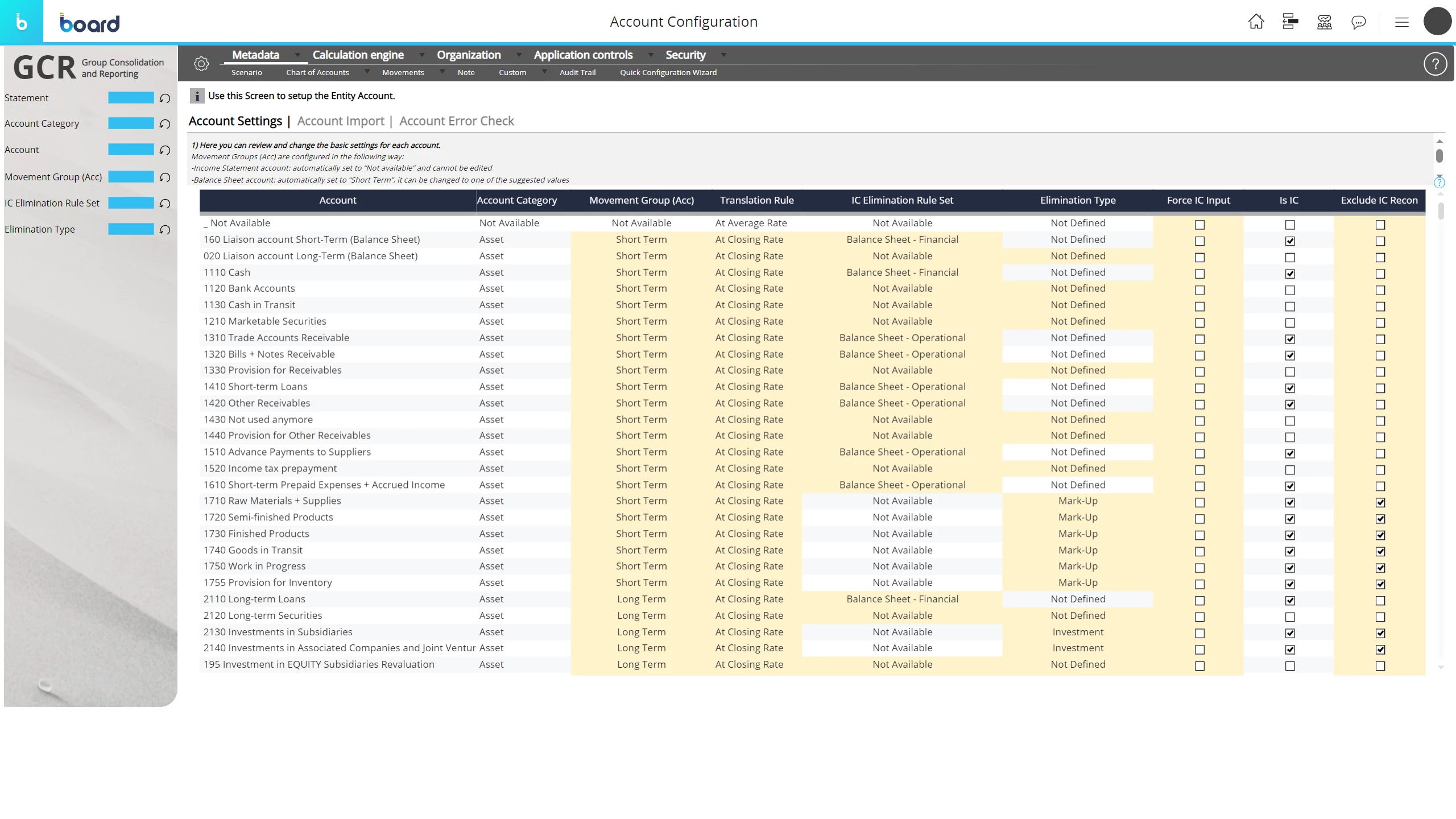 Board GCR - Financial Consolidation Software Board GCR - Financial Consolidation Software