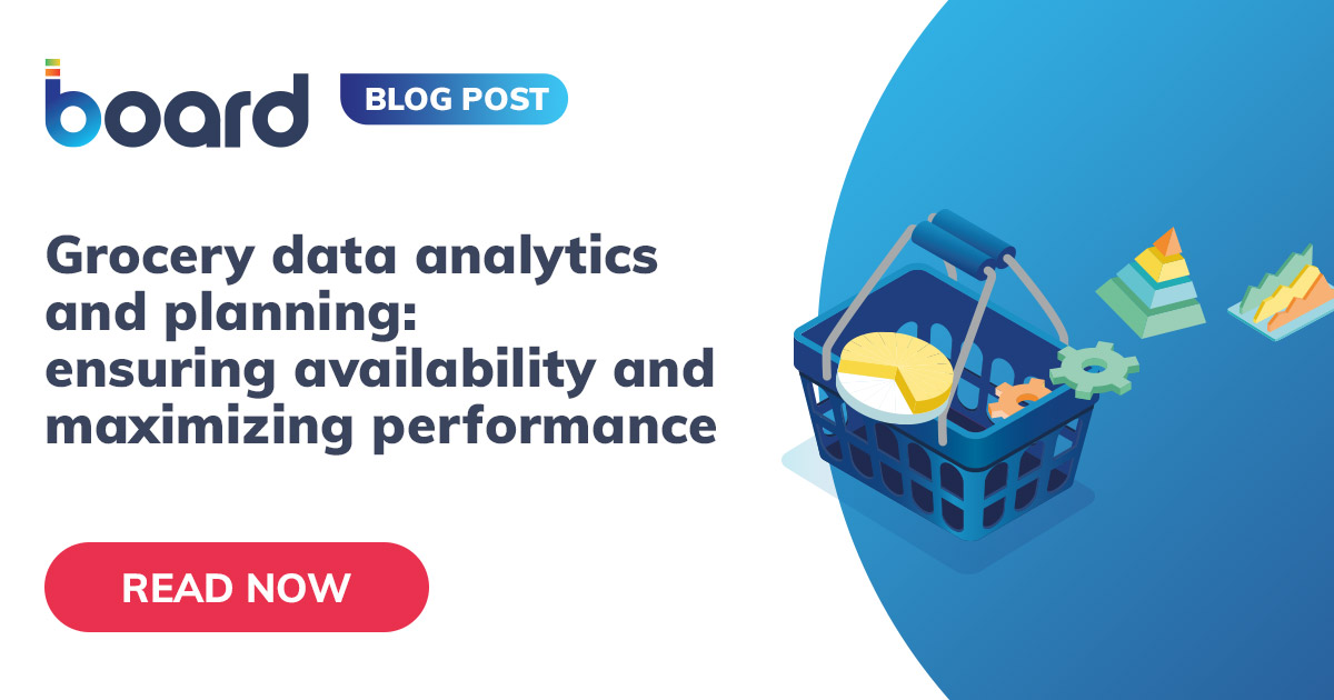 Grocery data analytics and planning: maximizing performance