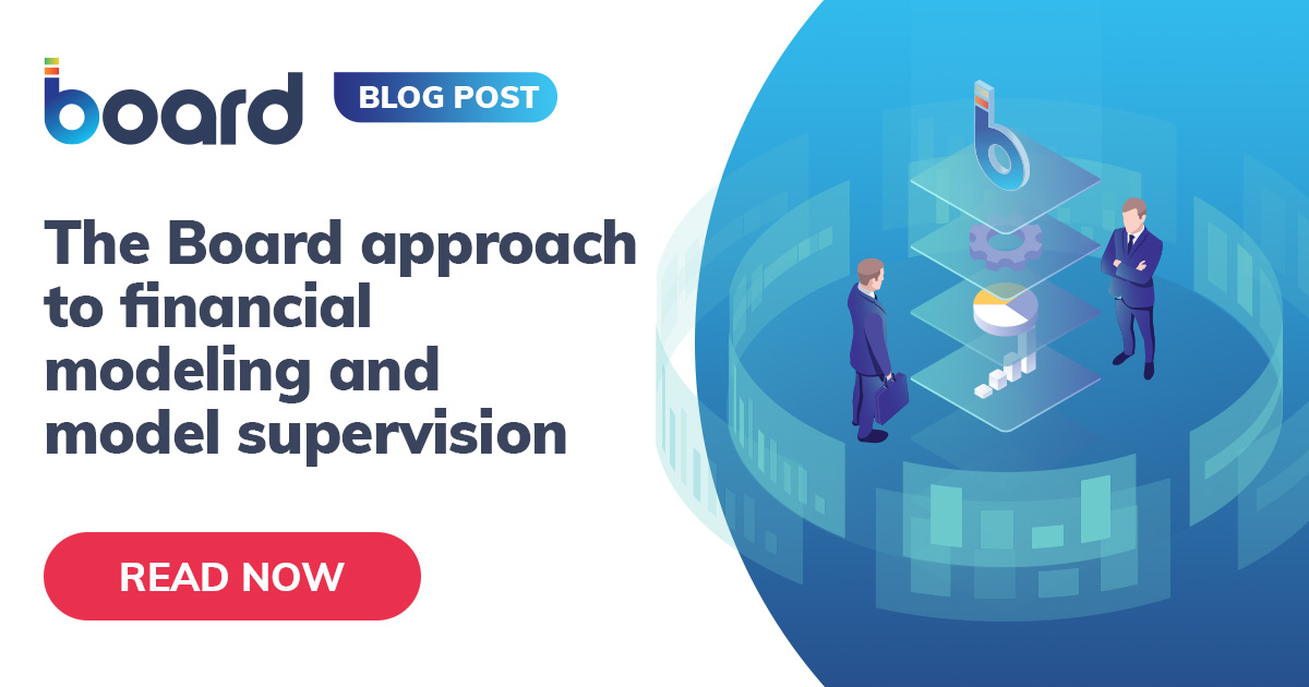 The Board approach to financial modeling and model supervision