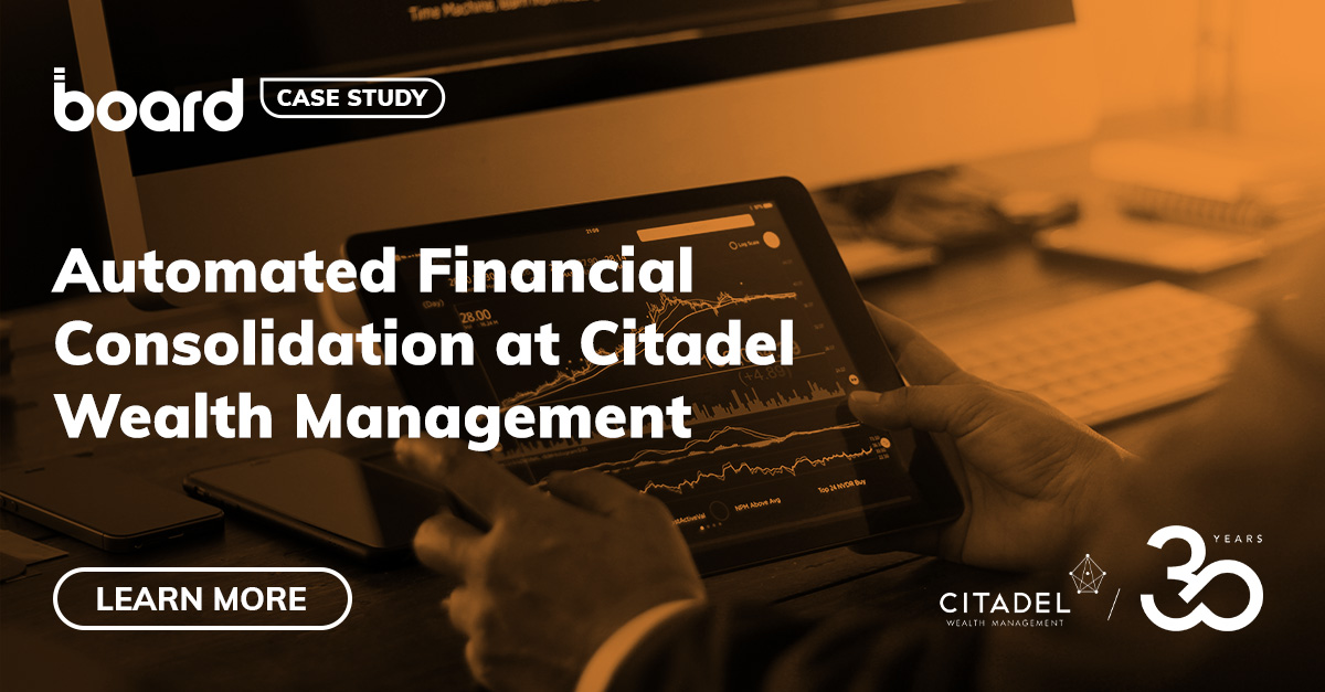 Automated and consolidated financial reporting at Citadel