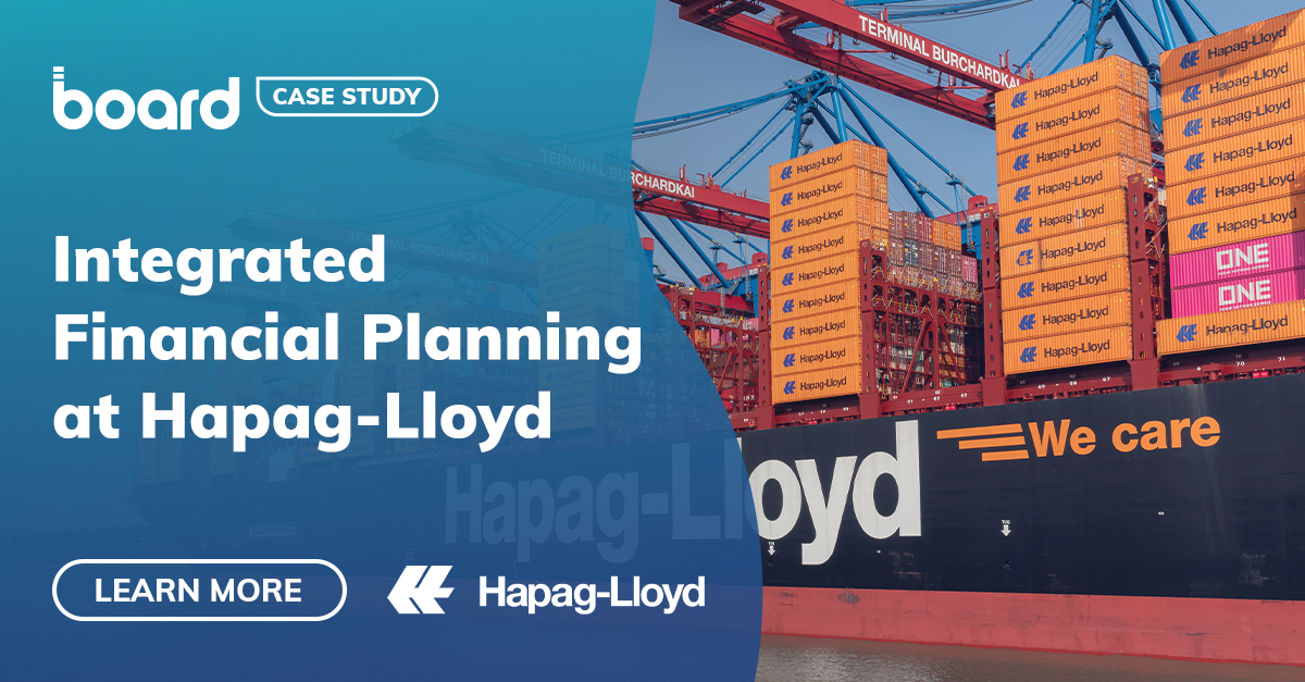 Integrated Financial and Operational Planning at Hapag-Lloyd
