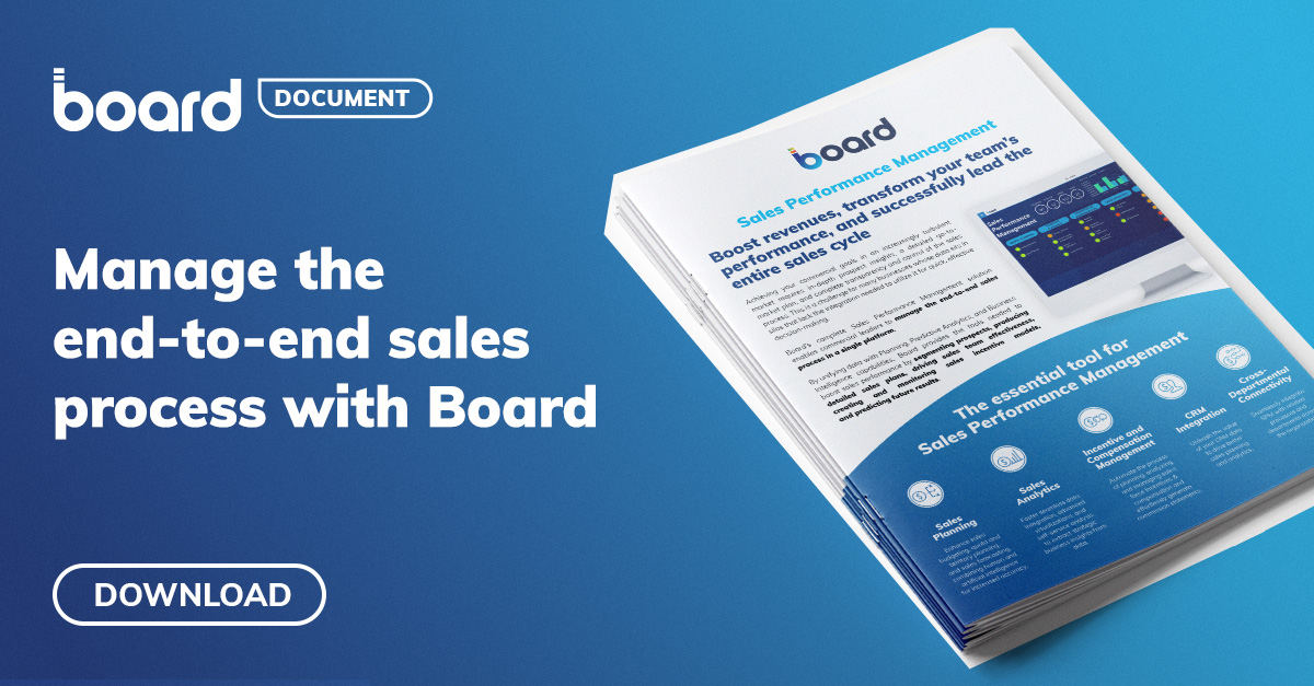 Sales Performance Management – Flyer