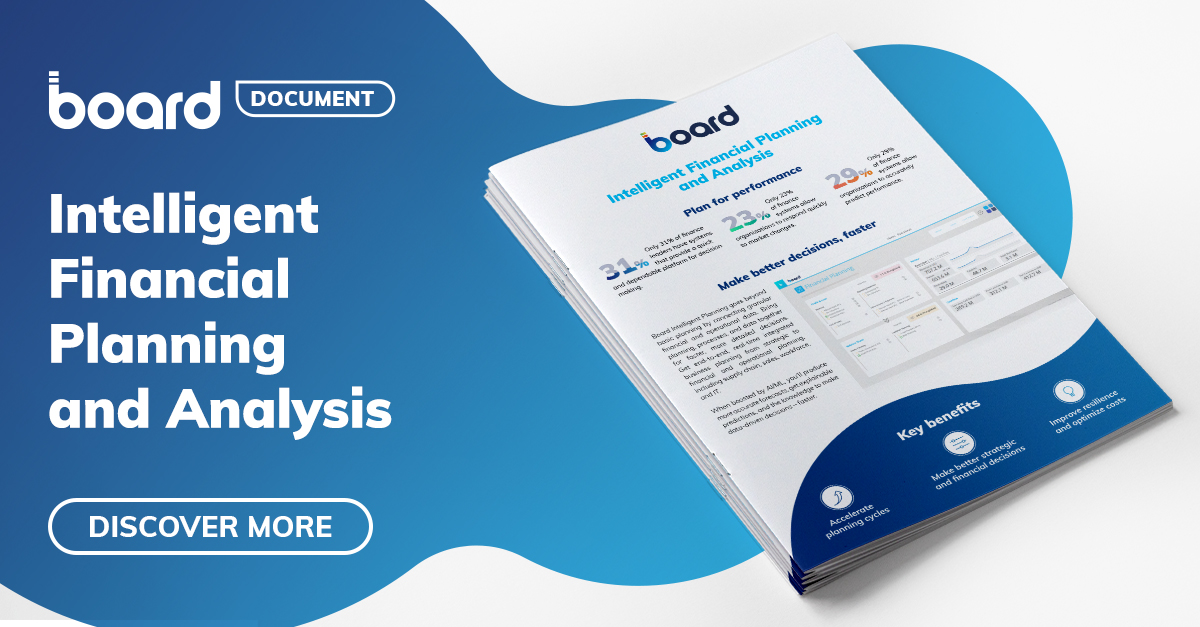 Intelligent Financial Planning and Analysis Intelligent Financial Planning and Analysis