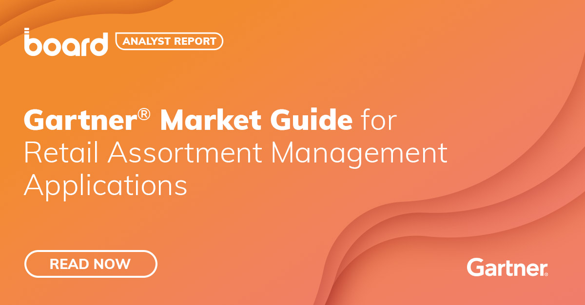 Gartner® Market Guide for Retail Assortment Management Applications