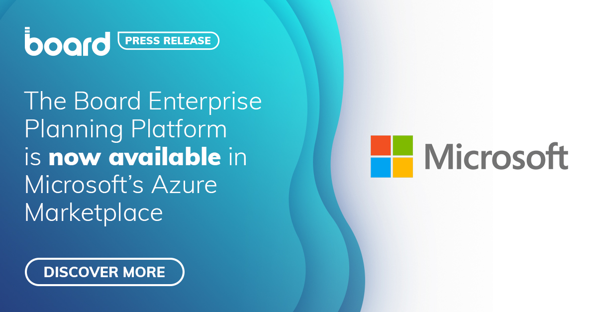 The Board Enterprise Planning Platform is Now Available in the ...