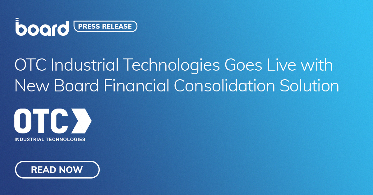 OTC Industrial Technologies Goes Live with New Board Financial ...