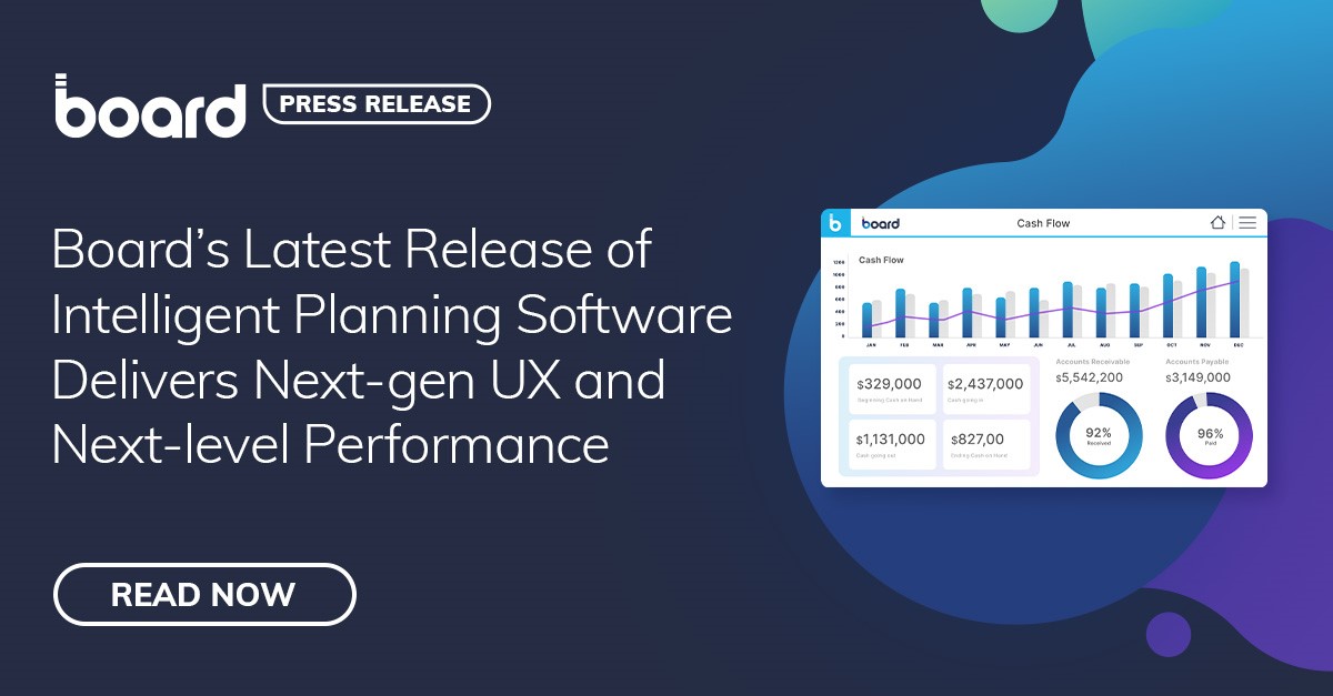 Board’s Latest Release of Intelligent Planning Software Delivers Next ...
