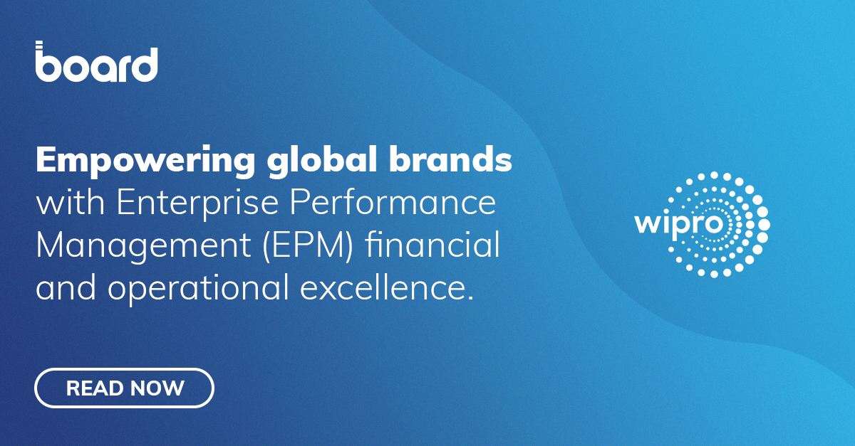 Board and Wipro empower global brands with Enterprise Performance ...