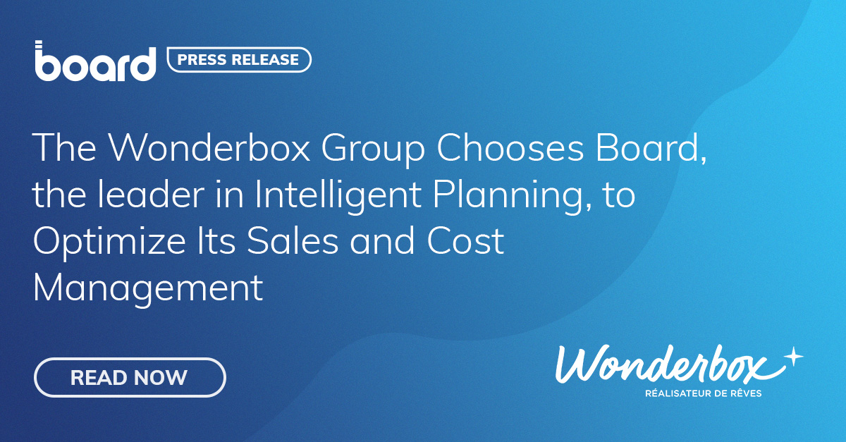 The Wonderbox Group Chooses Board, the leader in Intelligent Planning ...