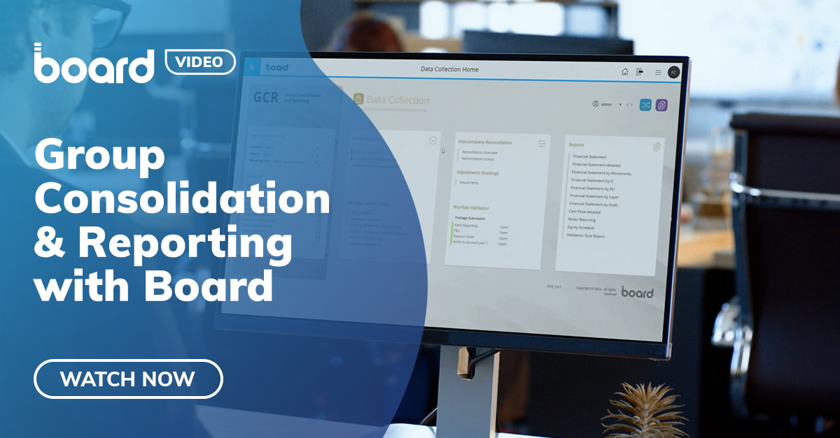 Group Consolidation and Reporting with Board