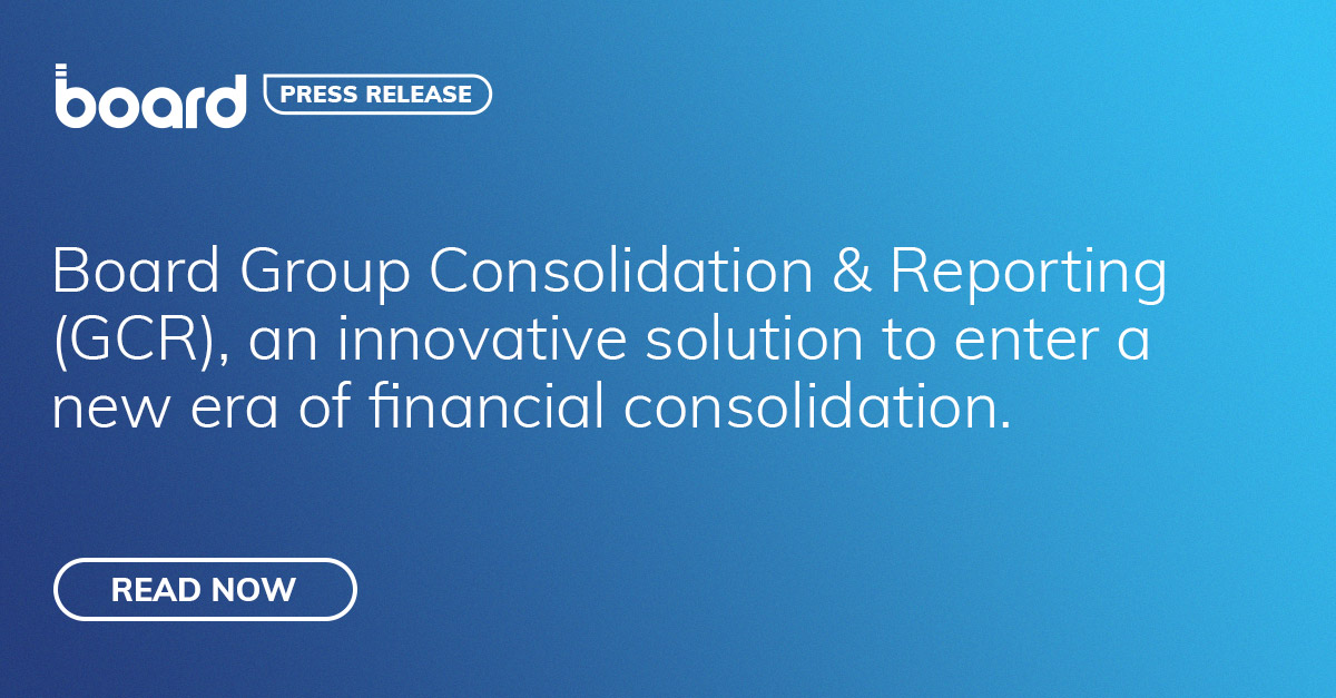 Board Launches All-New Group Consolidation and Reporting Solution