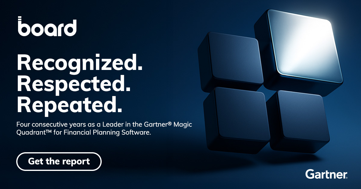 The 2025 Gartner® Magic Quadrant™ for Financial Planning Software | Board