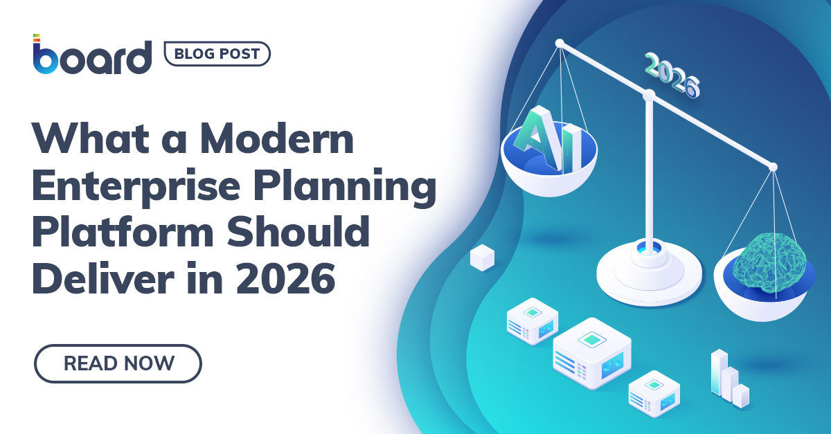 What a Modern Enterprise Planning Platform Should Deliver in 2026